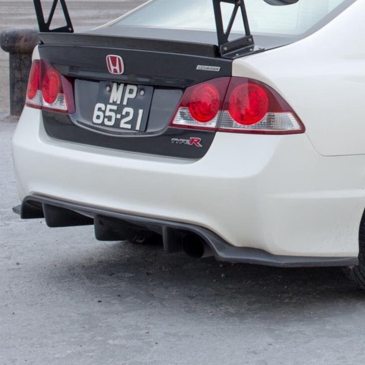 STREET ELEMENT J'S Style Rear Under Diffuser For 2007-2011 Honda FD2 C