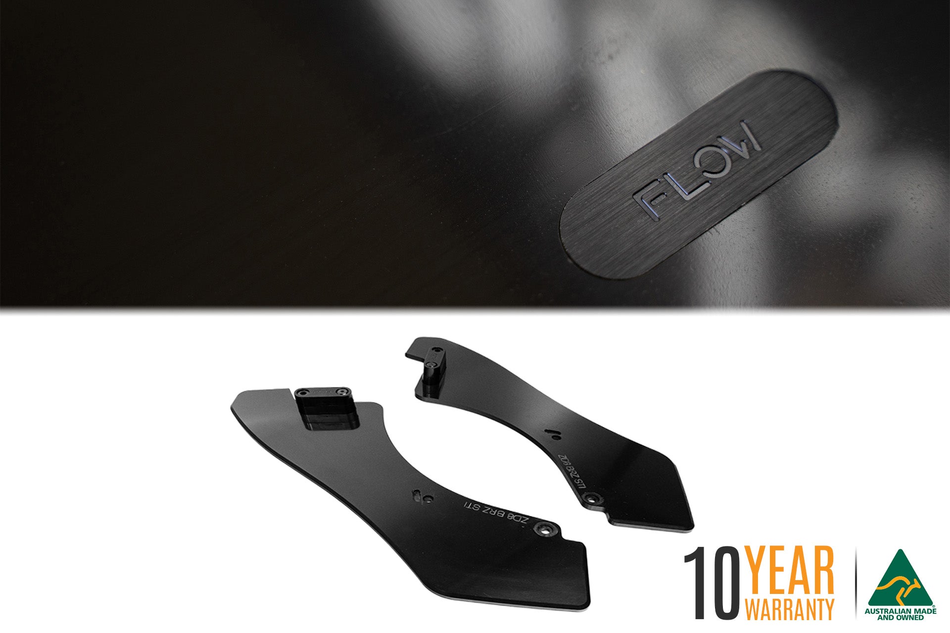 Buy Subaru ZD8 BRZ STI Rear Spats (GLOSS) Online | Flow Designs Australia