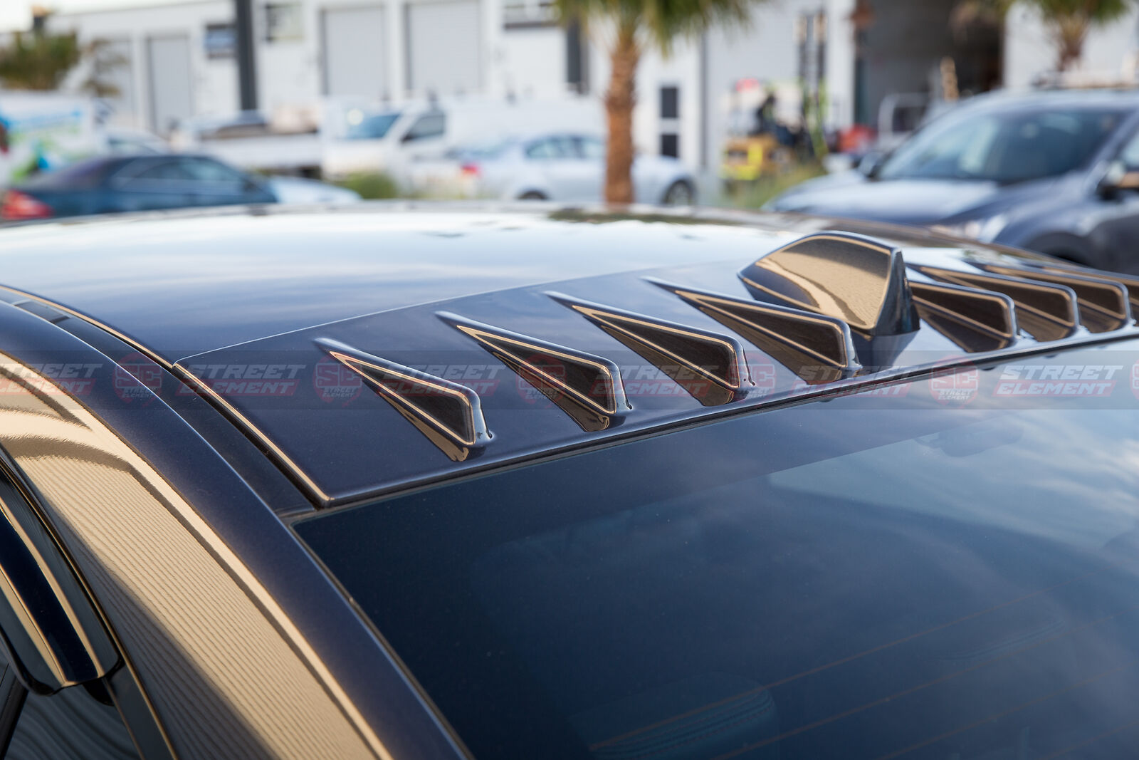 CS Style Vortex Generators/Shark Fin For 2014-2018 Subaru WRX/STI V1