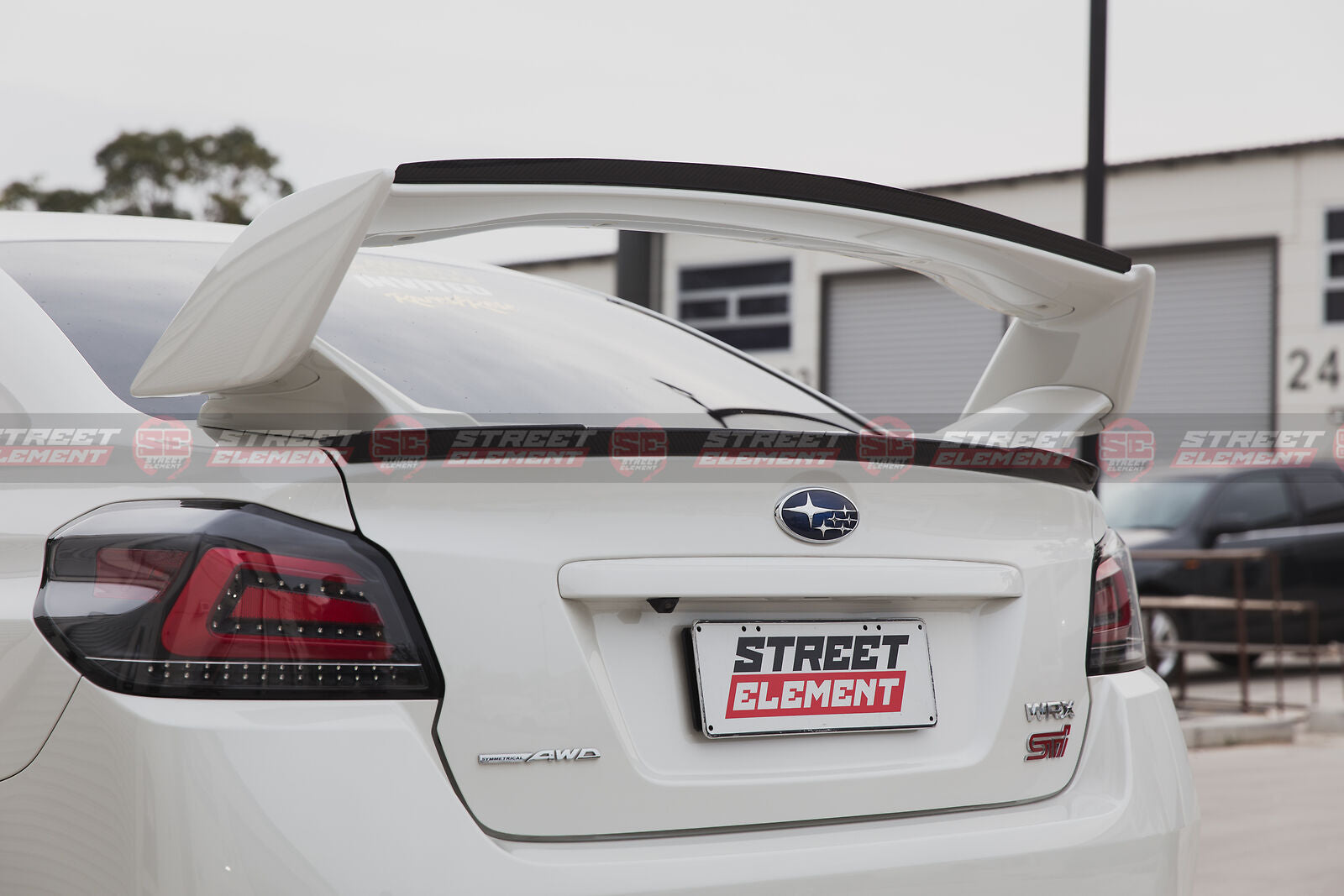 RWN Style Low-Profile Trunk Spoiler For 2014-2020 Subaru WRX/STI (CARB