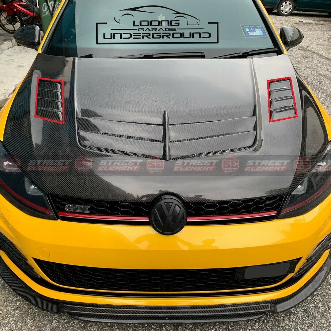VRS Style Vented Bonnet For 2013-2020 VW Golf GTI/R MK7 MK7.5 (PARTIAL